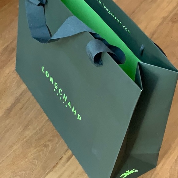 Longchamp | Bags | Longchamp Dark Green Shopping Bag Longchamp ...